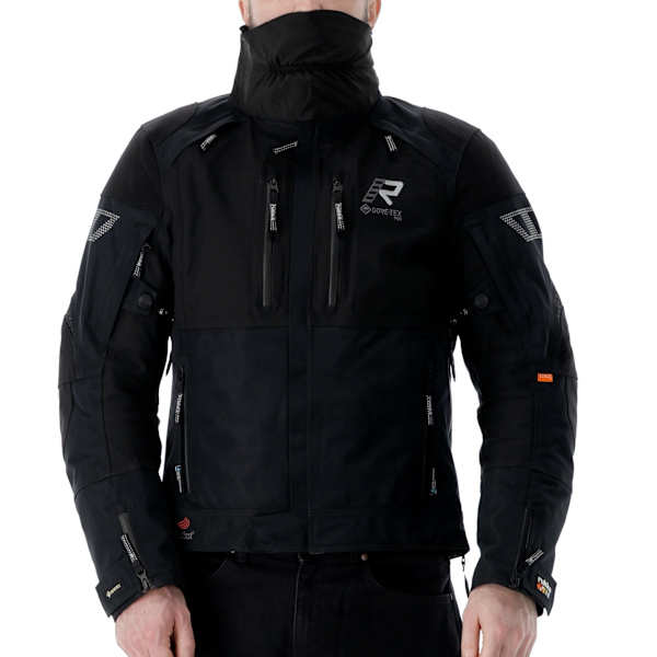 Rukka Hybrid-R Gore-Tex Pro Jacket - Black - FREE UK DELIVERY
