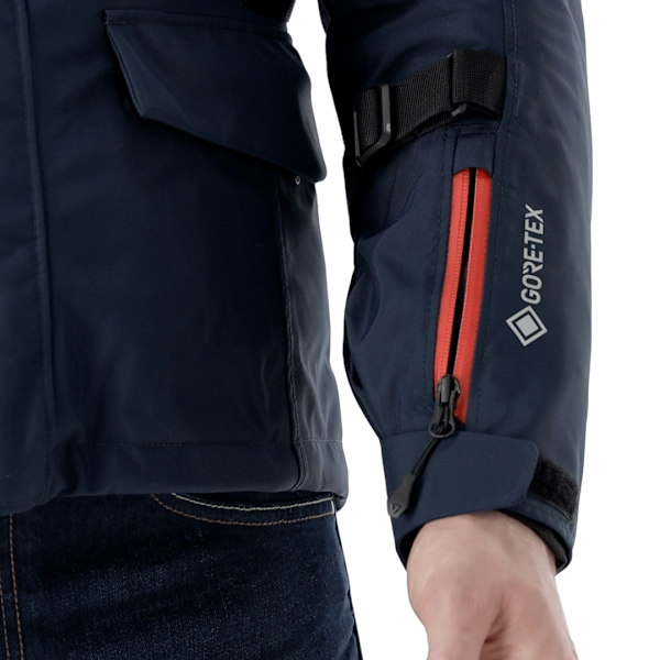 Rev'it Vertical Gore-Tex Textile Jacket - Dark Blue - FREE UK DELIVERY