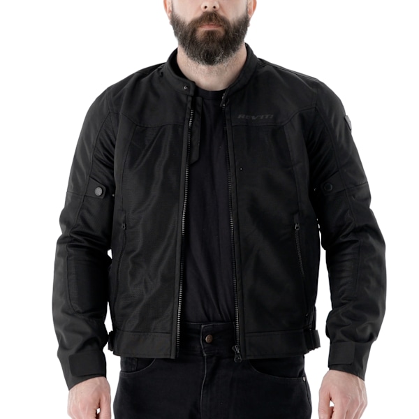Rev'it Eclipse 2 Textile Jacket - Black - FREE UK DELIVERY