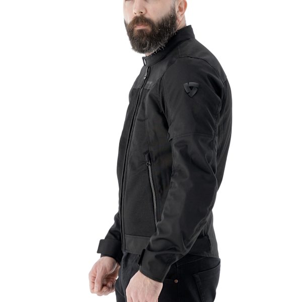 Rev'it Eclipse 2 Textile Jacket - Black - FREE UK DELIVERY
