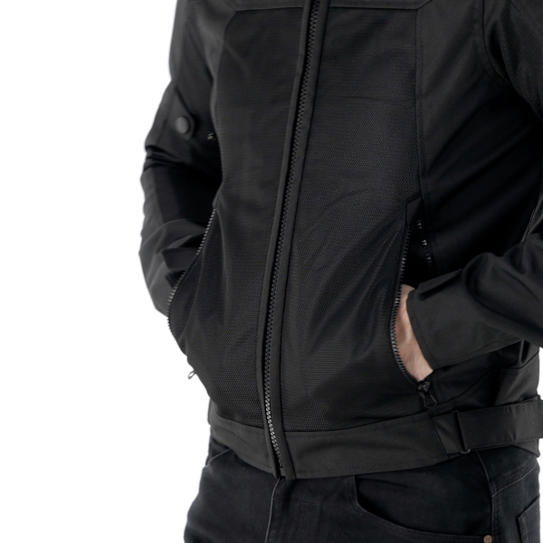 Rev'it Eclipse 2 Textile Jacket - Black - FREE UK DELIVERY