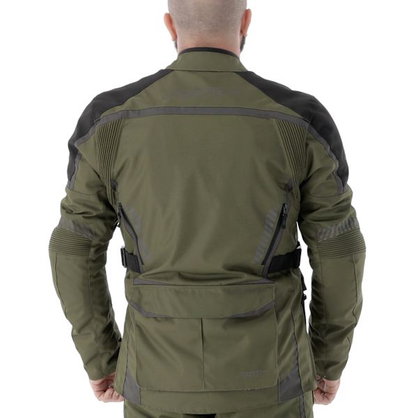 RST Maverick Evo CE Textile Jacket - Khaki Grey - FREE UK DELIVERY