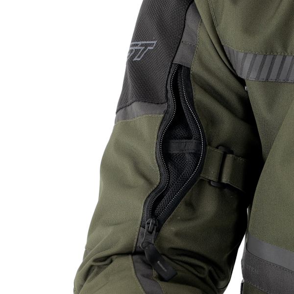 RST Maverick Evo CE Textile Jacket - Khaki Grey - FREE UK DELIVERY