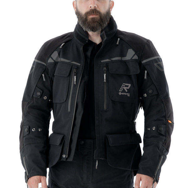 Rukka Explore-R Textile Jacket - Black - FREE UK DELIVERY