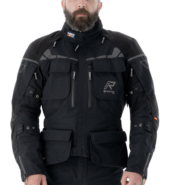 Rukka Explore-R Textile Jacket - Black - FREE UK DELIVERY