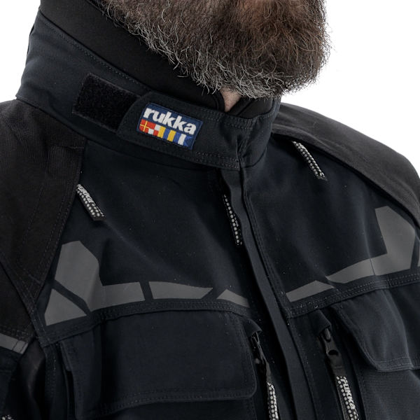Rukka Explore-R Textile Jacket - Black - FREE UK DELIVERY