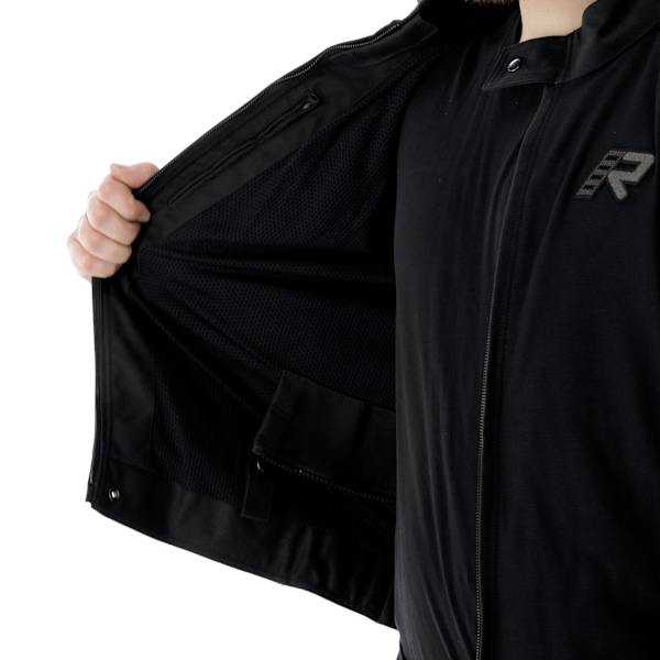 Rukka Spirit-R Textile Jacket - Black / Silver - FREE UK DELIVERY