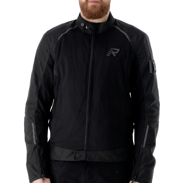 Rukka Spirit-R Textile Jacket - Black / Silver - FREE UK DELIVERY