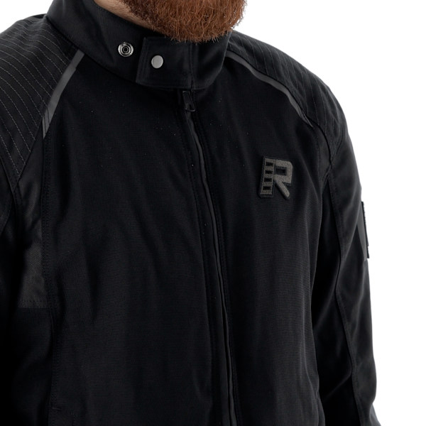 Rukka Spirit-R Textile Jacket - Black / Silver - FREE UK DELIVERY