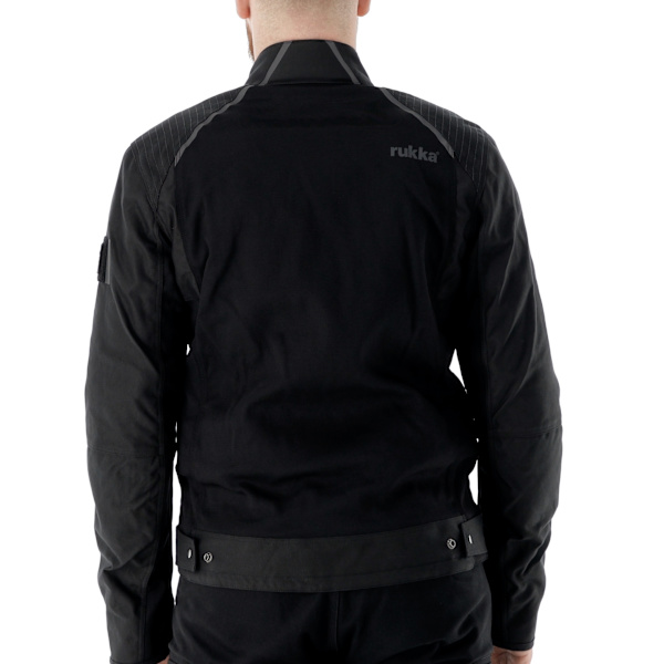 Rukka Spirit-R Textile Jacket - Black / Silver - FREE UK DELIVERY