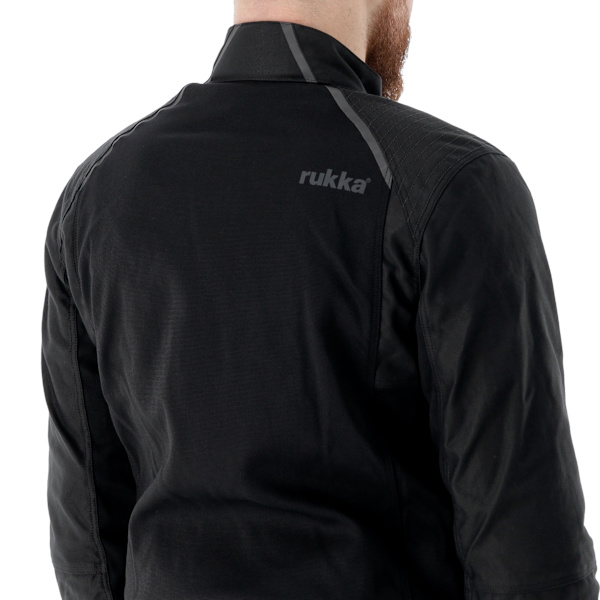 Rukka Spirit-R Textile Jacket - Black / Silver - FREE UK DELIVERY