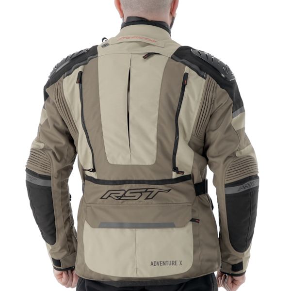 RST Pro Series Adventure-X CE Textile Jacket - Sand / Brown - FREE UK ...