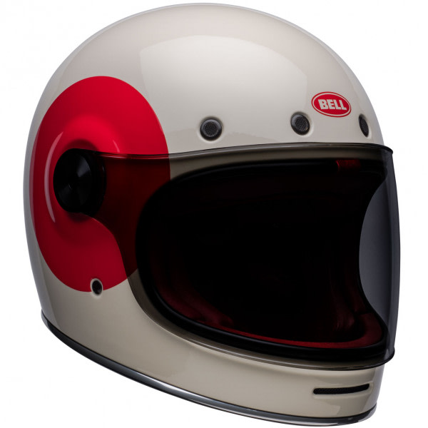 Bell Bullitt - TT Vintage White / Oxblood - FREE UK DELIVERY