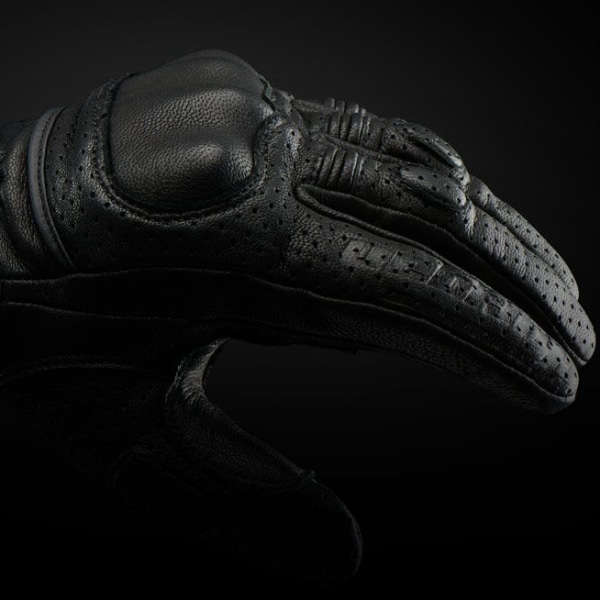 Furygan LR Jet Vented Evo D3O® Gloves - Black - FREE UK DELIVERY