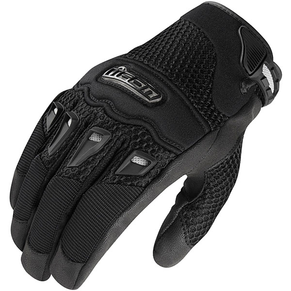 Icon Twenty-Niner CE Gloves - Black - FREE UK DELIVERY