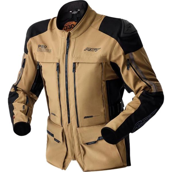 RST Pro Series Adventure D3O Textile Jacket - Sand / Black - FREE UK ...