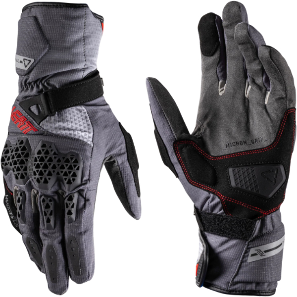 Leatt ADV 6.5 HydraDri Gloves - Iron Grey - FREE UK DELIVERY