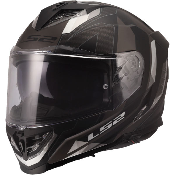 LS2 Storm III - Sporty Matt Black / Grey - FREE UK DELIVERY