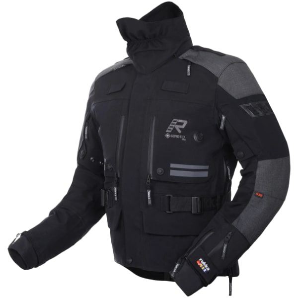 Rukka Explore-R 2.0 Textile Jacket - Black / Grey - FREE UK DELIVERY