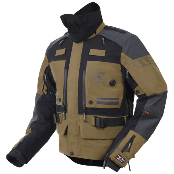 Rukka Explore-R 2.0 Textile Jacket - Brown / Black - FREE UK DELIVERY