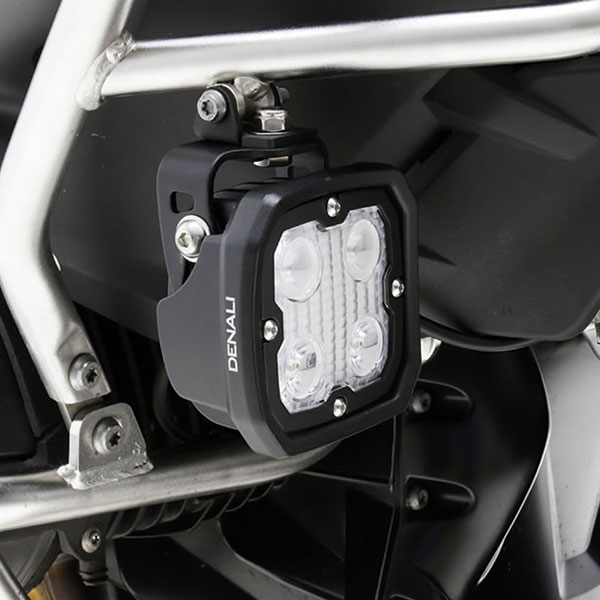 Denali Crashbar Light Mounting Adapter for Select BMW Motorcycles ...