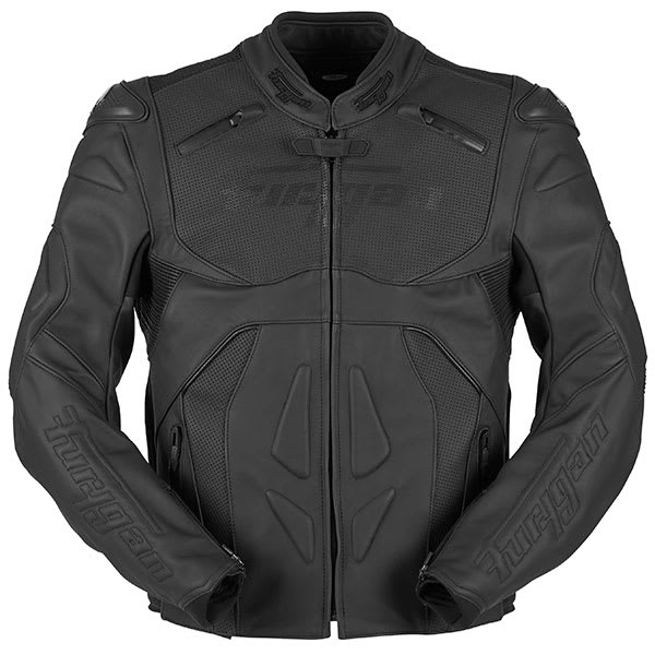 Furygan Ghost Leather Jacket - Black - FREE UK DELIVERY