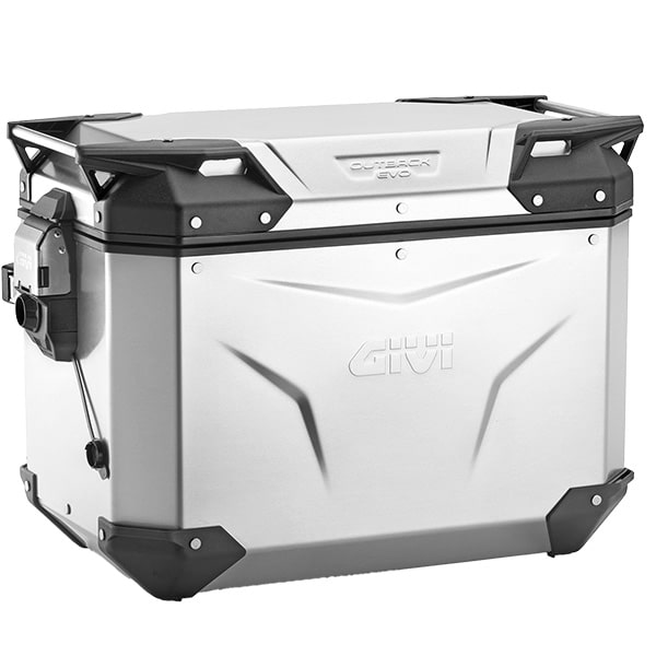 Givi OBKEV48AA Trekker Outback Evo Pannier - Anodised Aluminium 48 ...