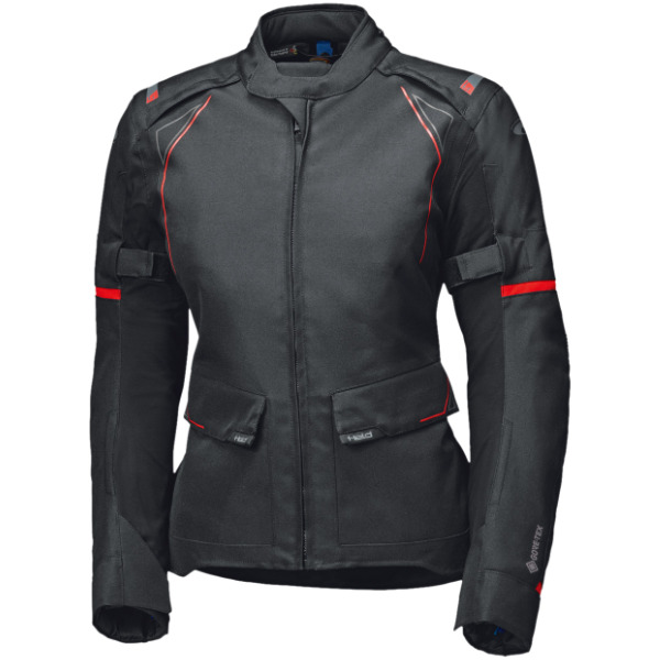 Held Ladies Savona ST Gore-Tex Textile Jacket - Black / Red - FREE UK ...