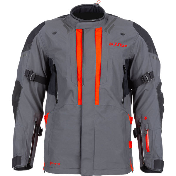 Klim Latitude V5 Gore-Tex Jacket - Asphalt / Redrock - FREE UK DELIVERY