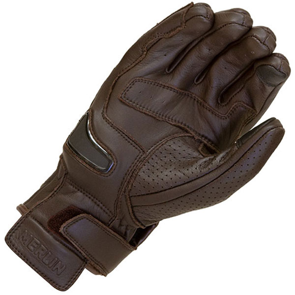 Merlin Thirsk Leather Gloves - Brown - FREE UK DELIVERY
