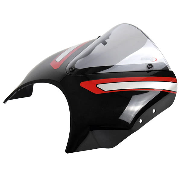 Pyramid Fly Screen Sapphire Black Scheme - Triumph Trident 660 (21 ...