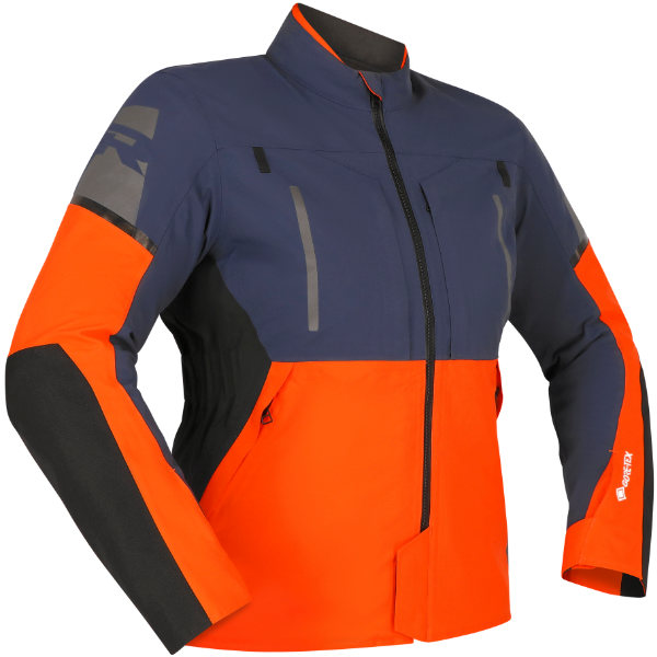 Richa Ladies Orion Gore-Tex Textile Jacket - Blue / Orange - FREE UK ...