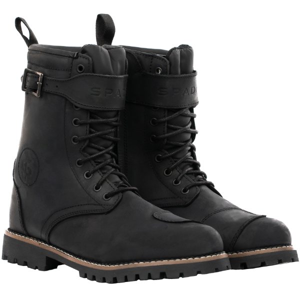 Spada Pilgrim Grande Rev.2 CE Leather Boots - Distressed Black - FREE ...