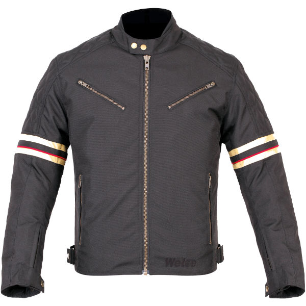 Weise Michigan 2.0 Textile Jacket - Black - FREE UK DELIVERY