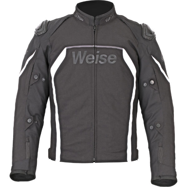Weise Tornado 2.0 Textile Jacket - Black / White - FREE UK DELIVERY
