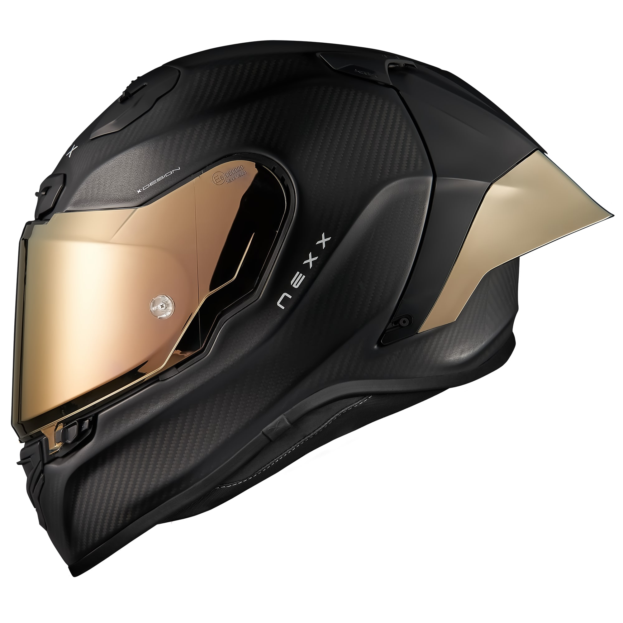 Nexx X.R3R Carbon - Zero Pro 2 Carbon / Gold - FREE UK DELIVERY