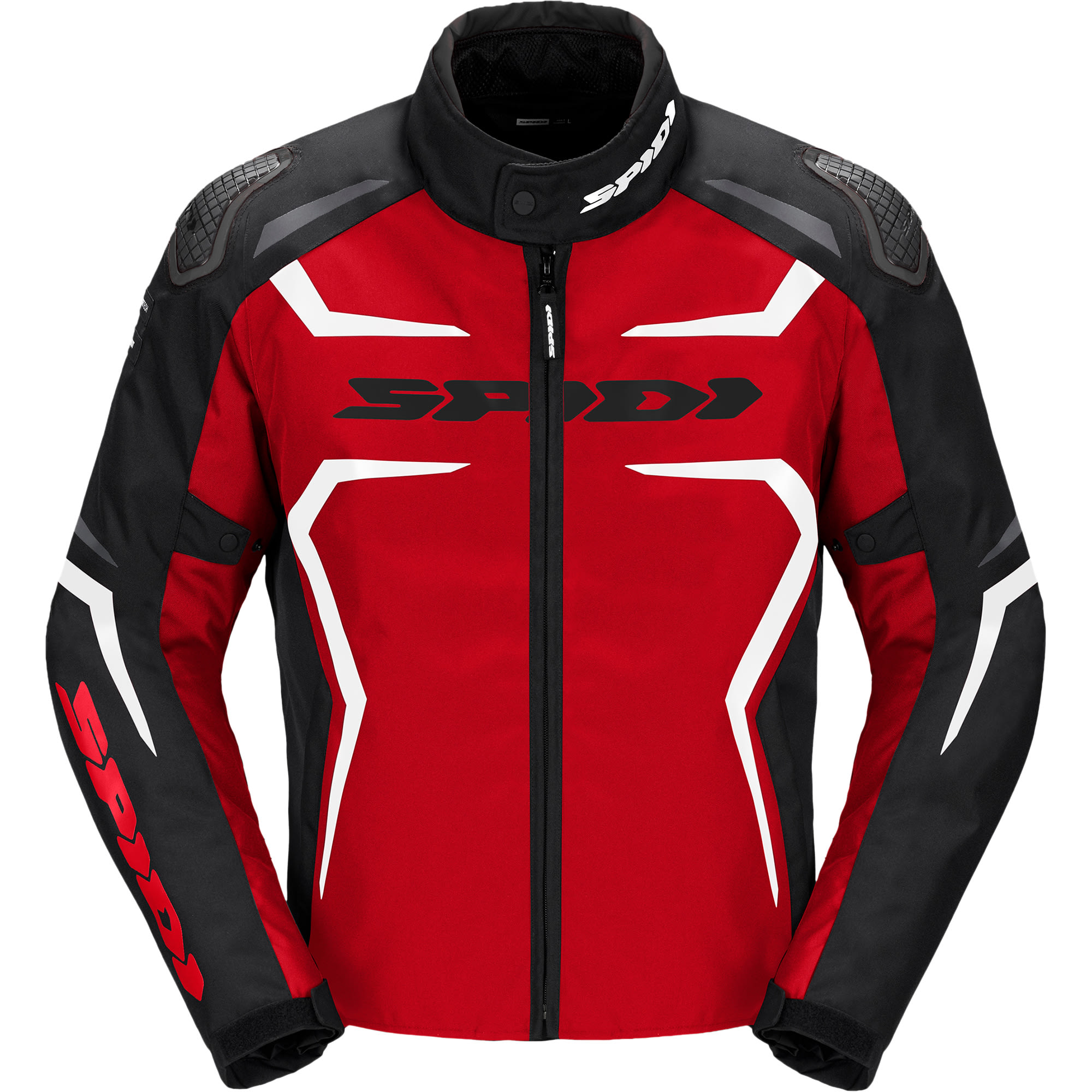 Spidi Race-Evo H2Out Textile Jacket - Black / Red / White - FREE UK ...