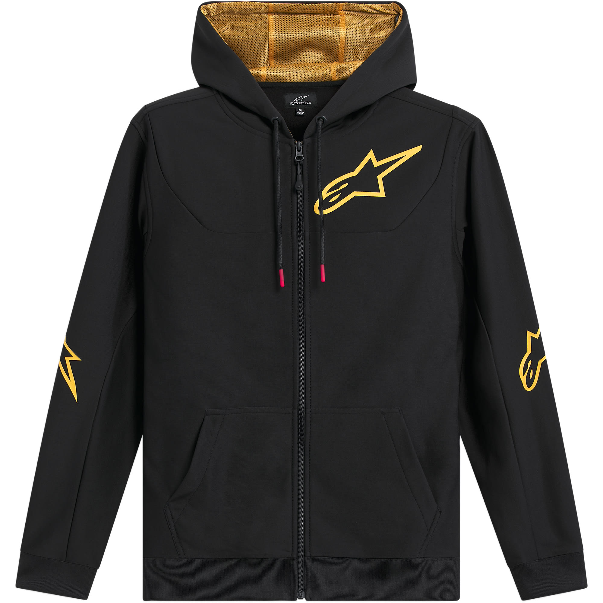 Alpinestars Sessions V3 Hoodie - Black / Gold - FREE UK DELIVERY