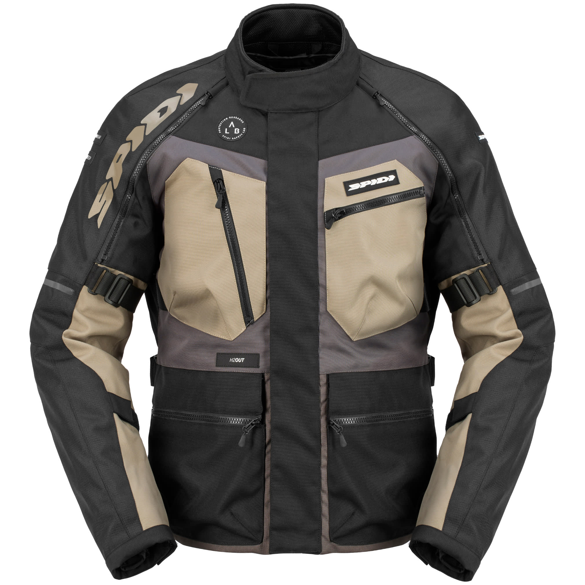 Spidi Ridemaster Textile Jacket - Mud - FREE UK DELIVERY