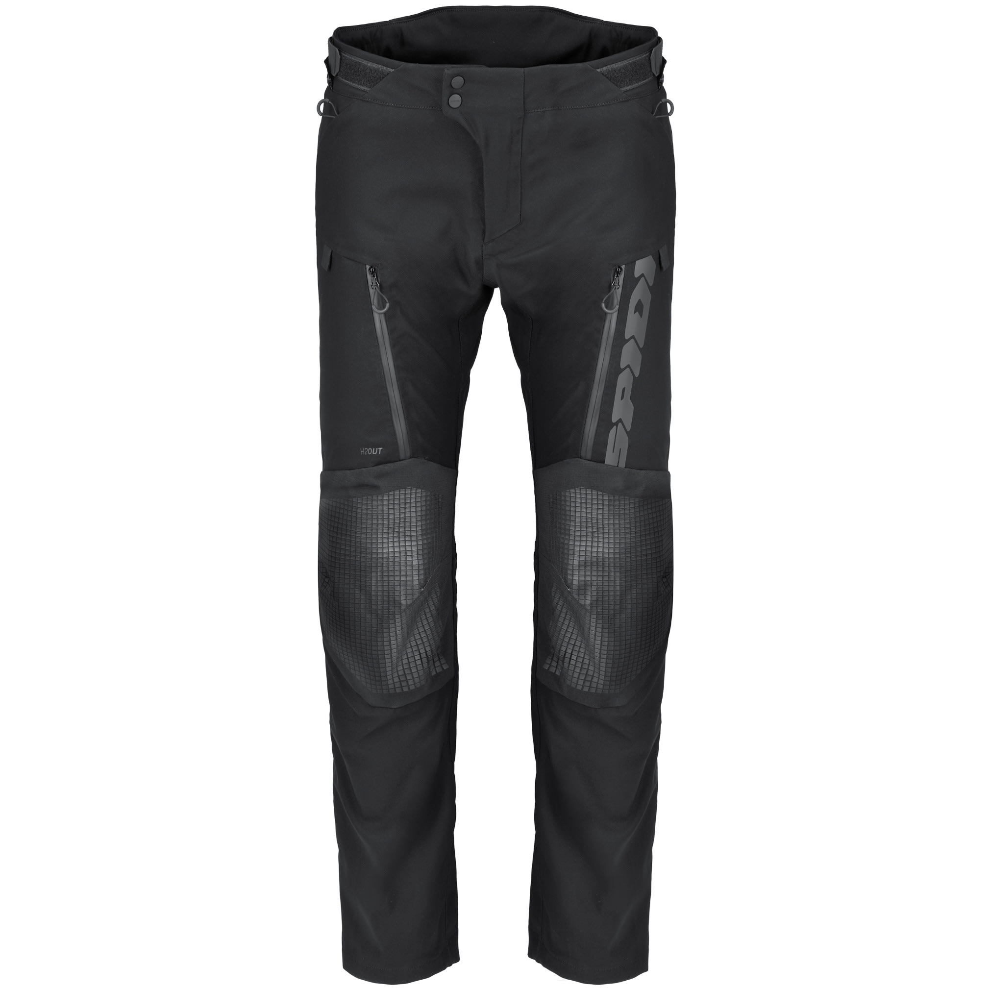 Spidi Frontier Pro H2Out Textile Trousers - Black - FREE UK DELIVERY