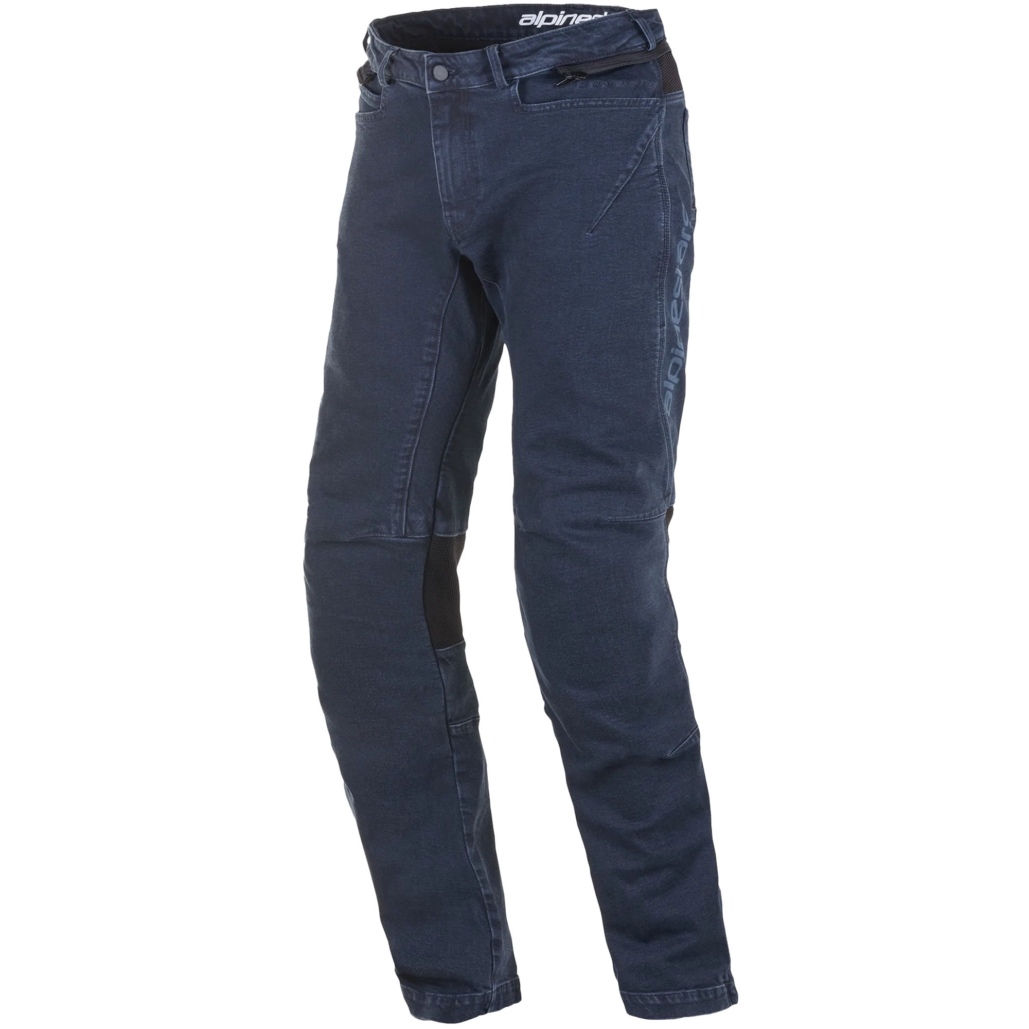 Alpinestars Compass Pro Textile Jeans - Navy Blue - FREE UK DELIVERY