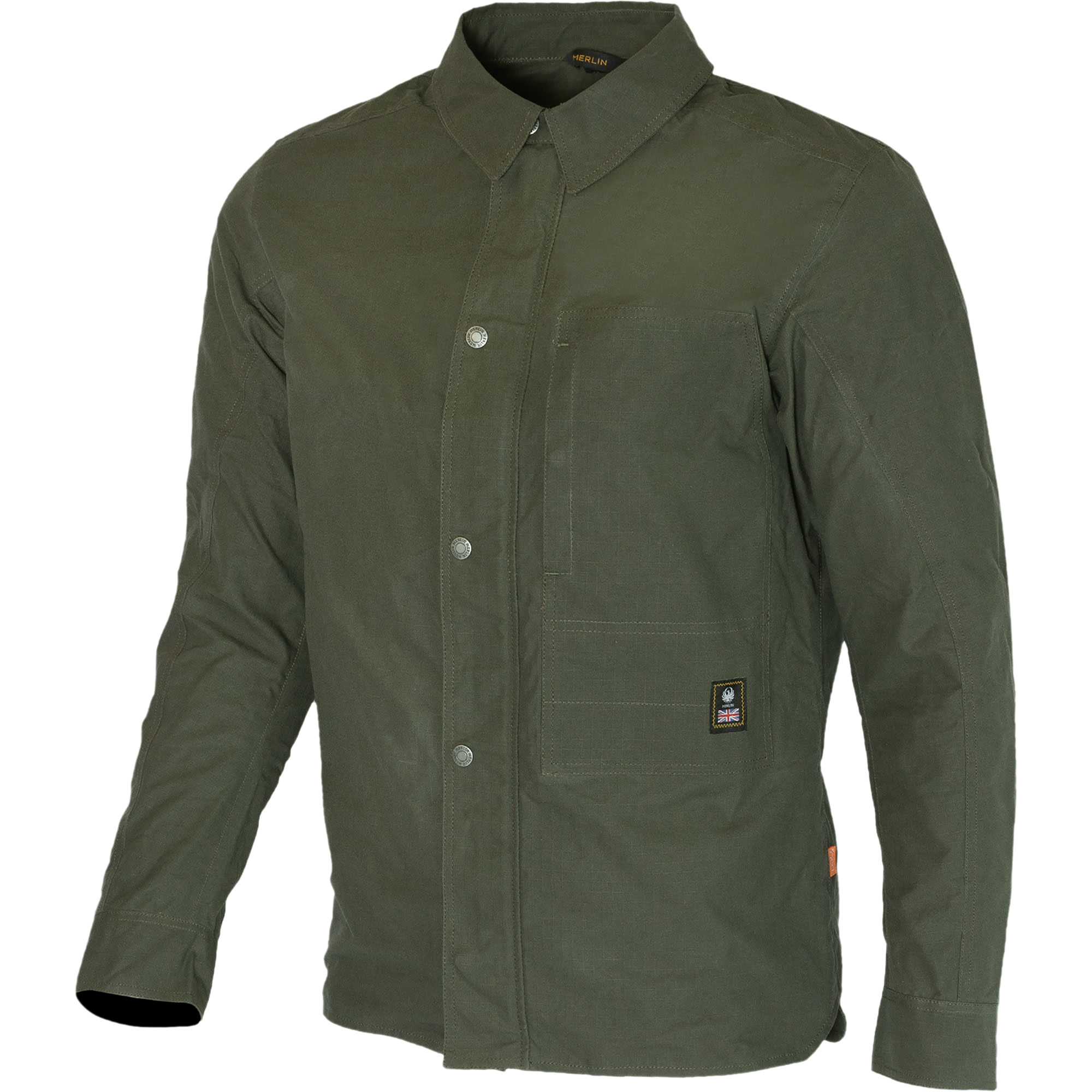 Merlin Broughton Organic Ripstop D3O Jacket - Green - FREE UK DELIVERY